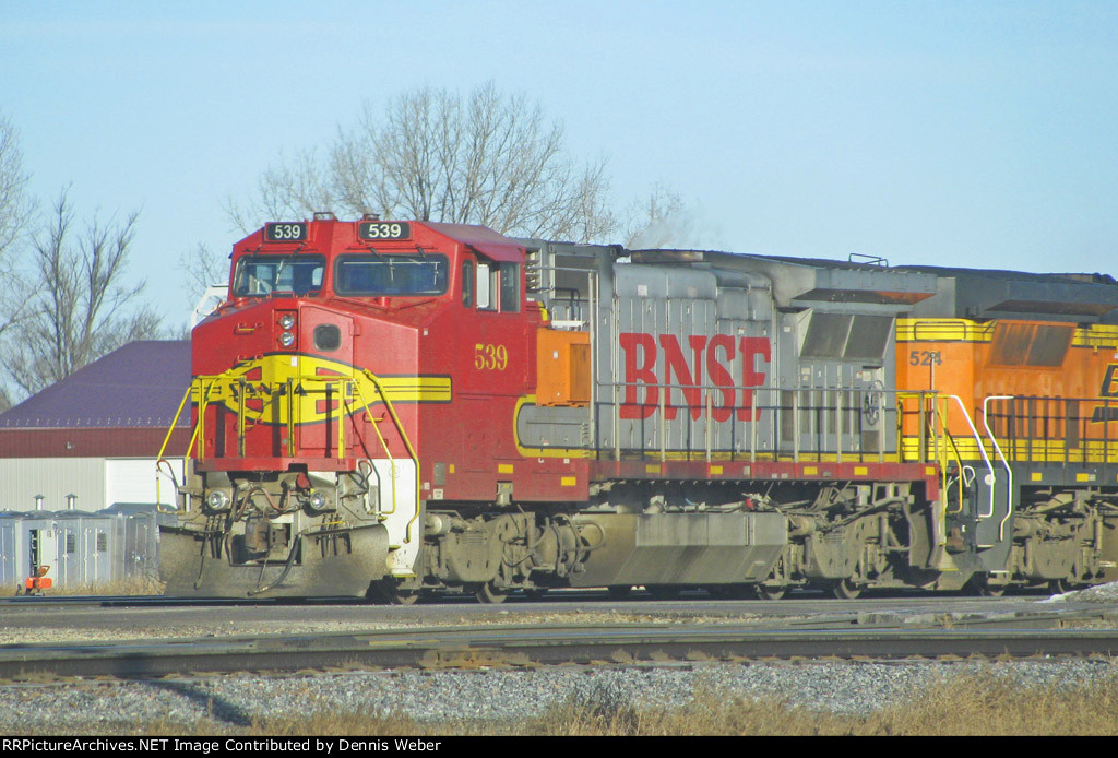 BNSF 539, BNSF's Aurora Sub.